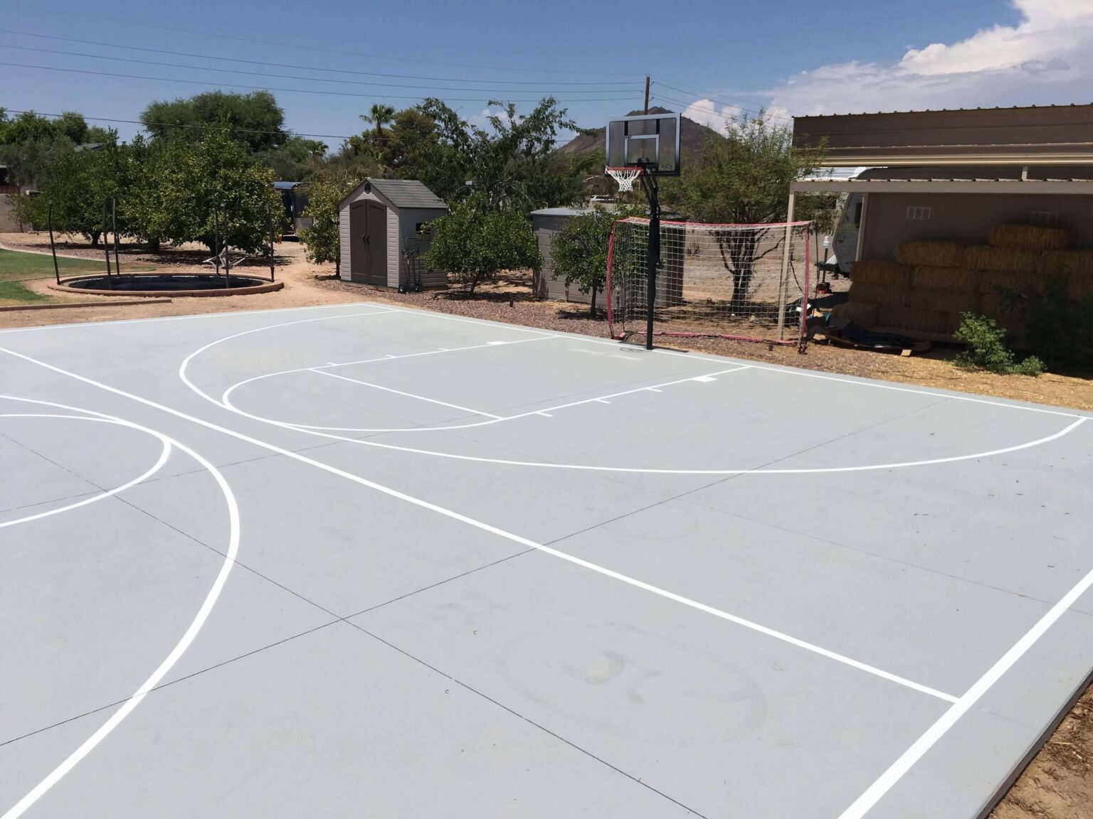 Sports Courts Line Striping Painting Service in Phoenix, AZ